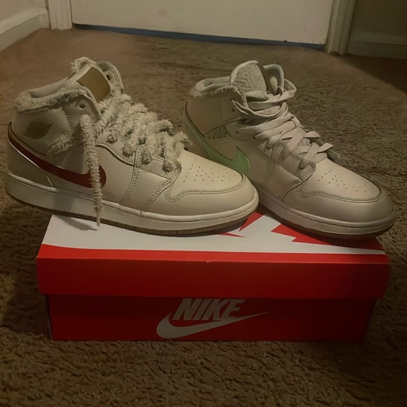 Jordan | Shoes | Pearl White Jordan Mids These Have Been Worn They Have ...
